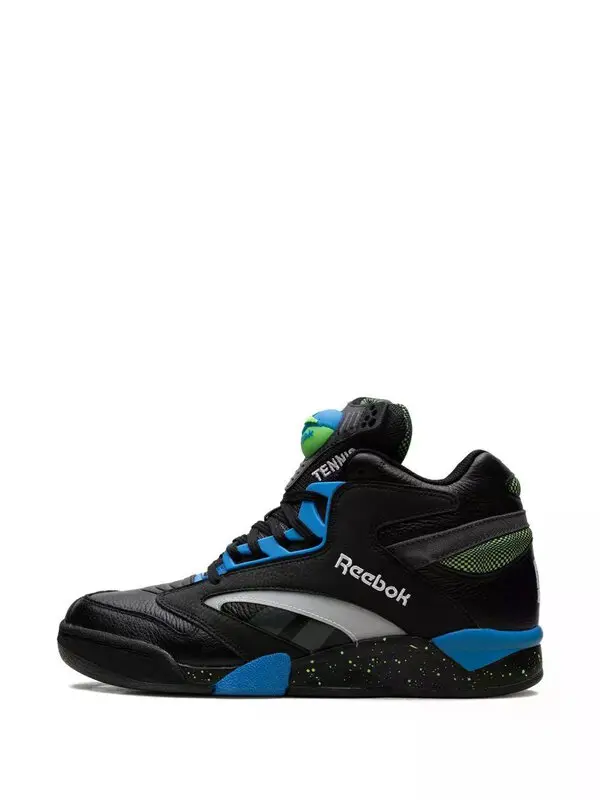 REEBOK Shaq Victory Pump Sneakers - Core Black/energy Blue/solar Lime