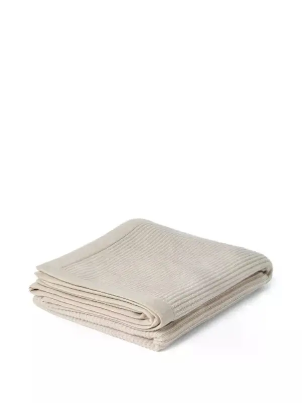 Brunello Cucinelli Ribbed Cashmere Throw