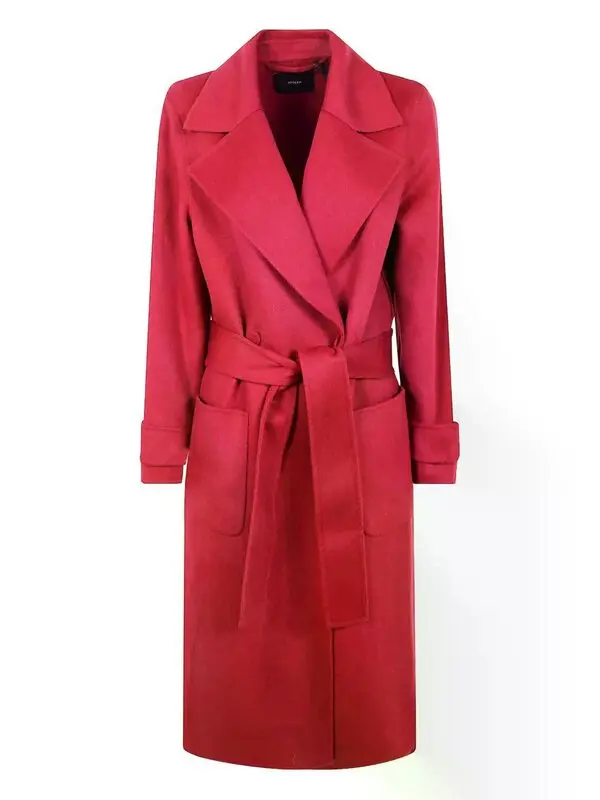 JOSEPH Belted Wrap Coat