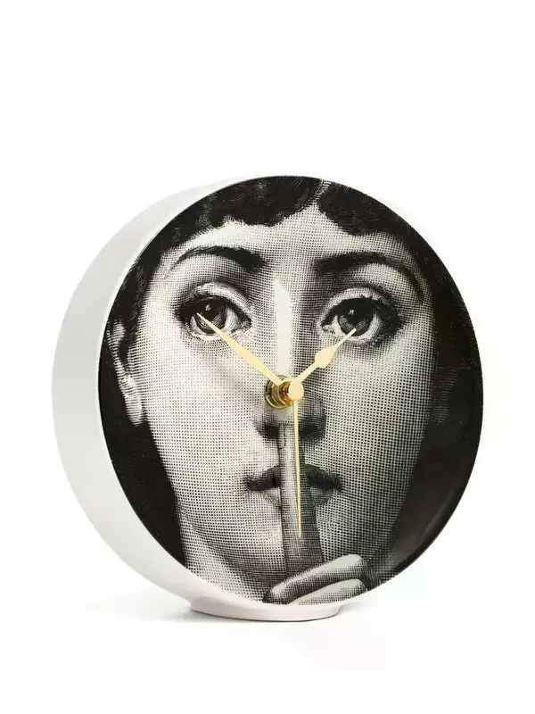 FORNASETTI Silenzio Desk Clock