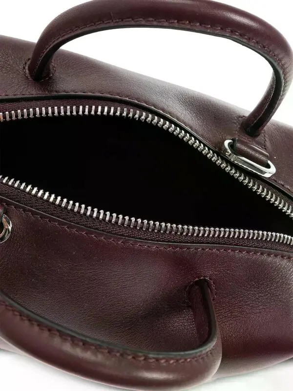 Max Mara Leather Tote Bag - Red