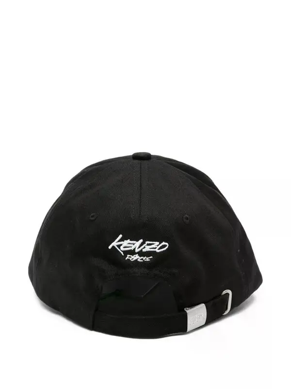 Kenzo Cap With Floral Embroidery