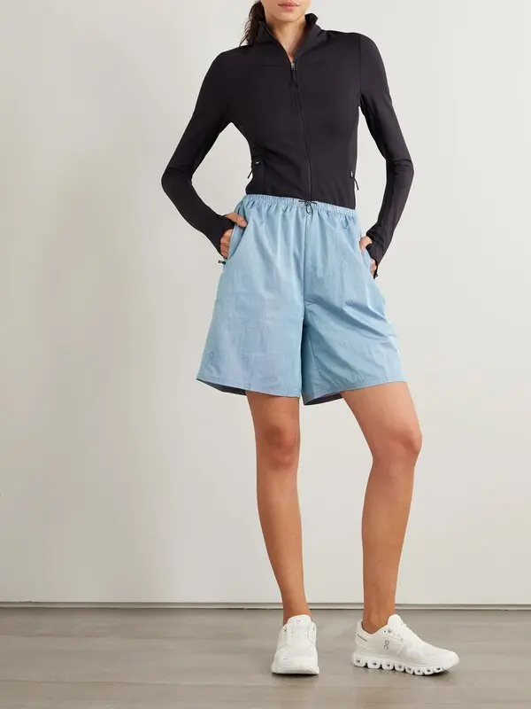 On Iridescent Recycled-shell Shorts