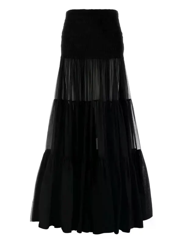 Saint Laurent Crepe Skirt