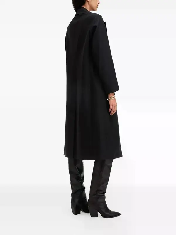 ALLSAINTS Chain-detail Double-breasted Coat