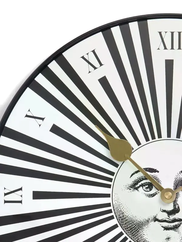 FORNASETTI Sun-motif Wall Clock