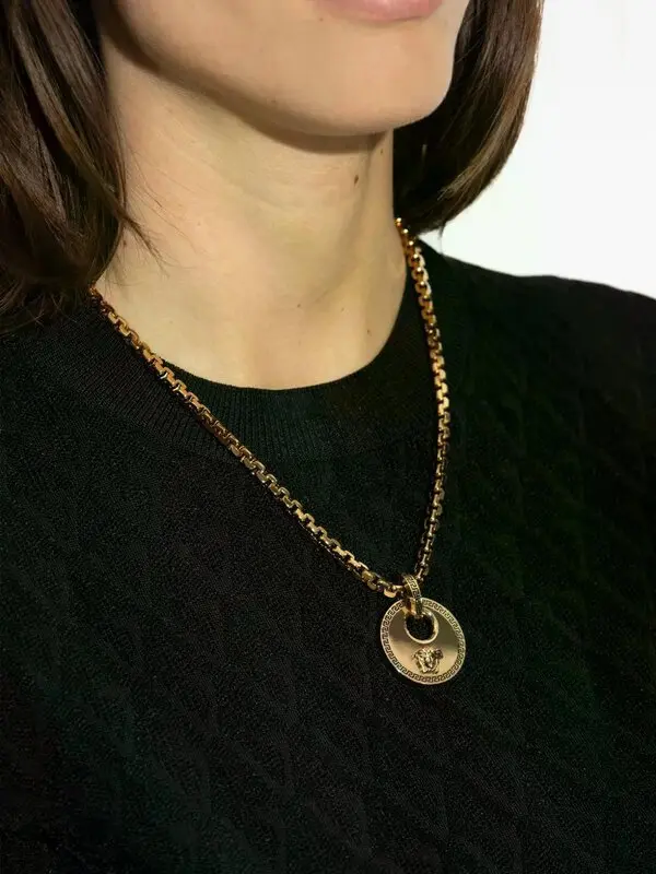 Versace Medusa-head Pendant Necklace