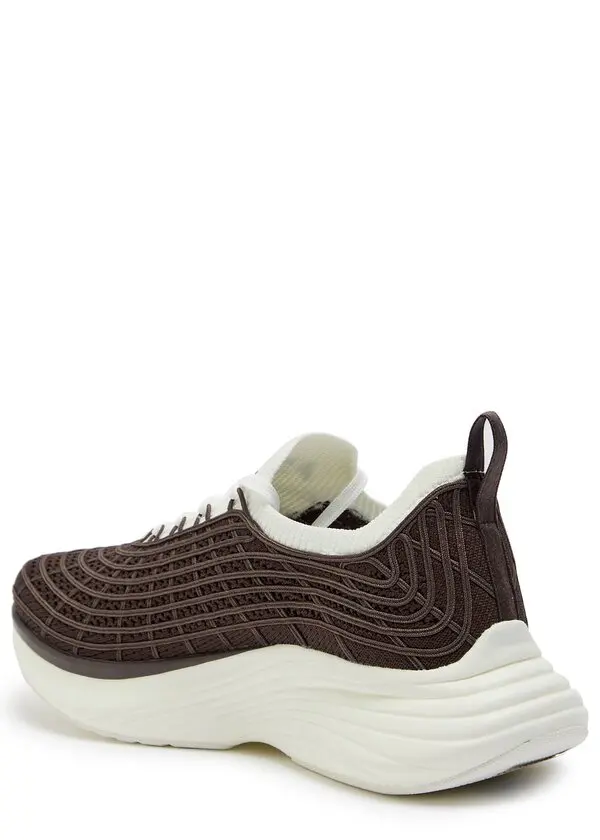 Apl Techloom Zipline Knit Sneakers - Brown