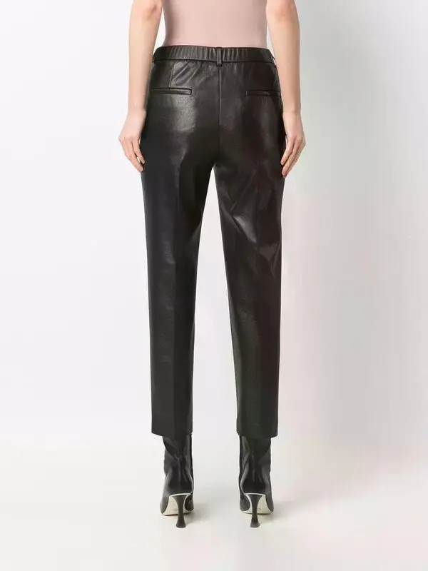 Incotex Coated Crop-leg Trousers