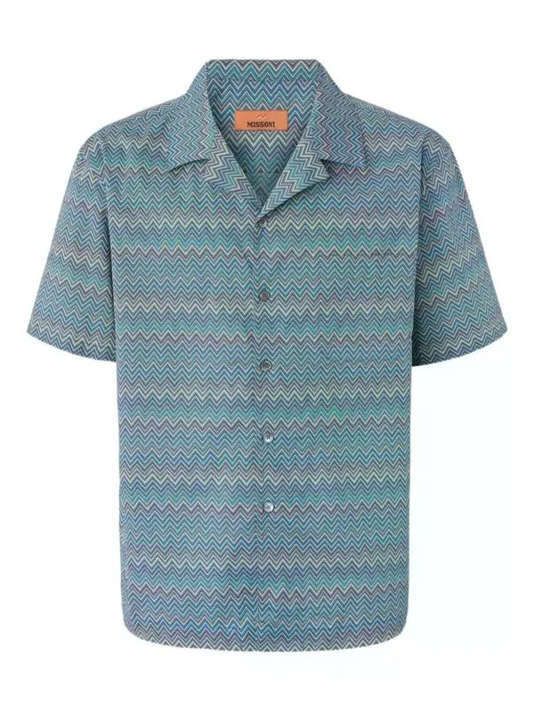 Missoni Zig-zag Short-sleeve Shirt