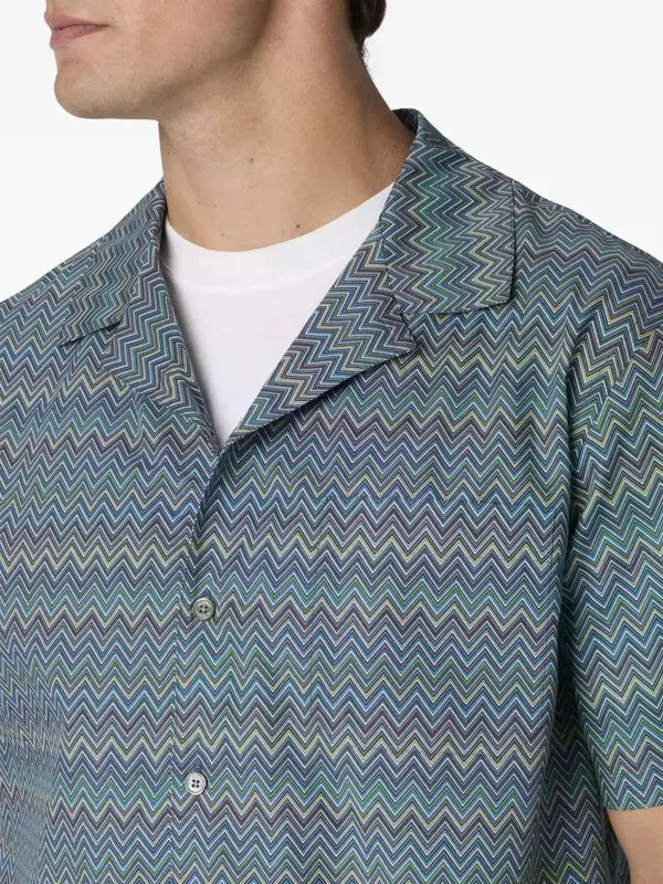Missoni Zig-zag Short-sleeve Shirt