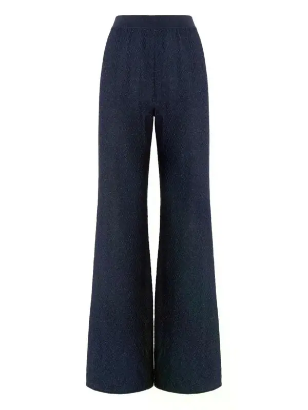 Missoni Zigzag Pattern Flared Trousers