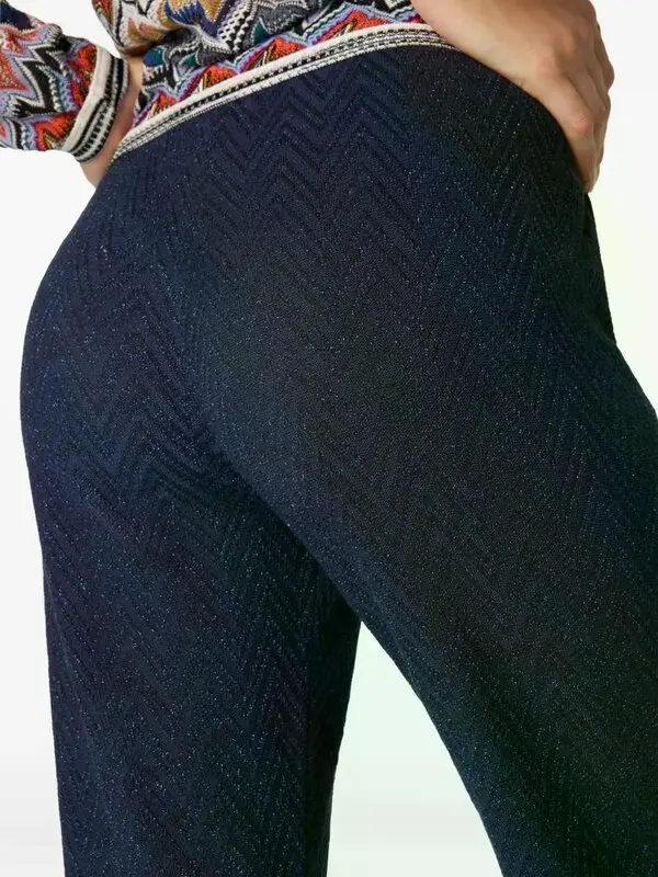 Missoni Zigzag Pattern Flared Trousers