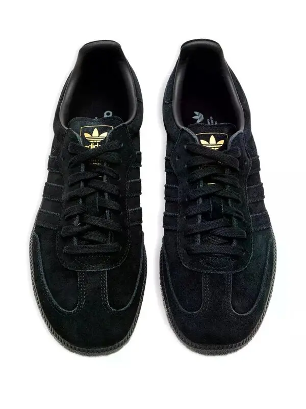 Adidas Samba Suede-leather Sneakers - Black