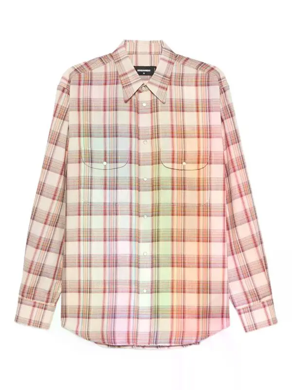 Dsquared2 Checked Pocket Shirt