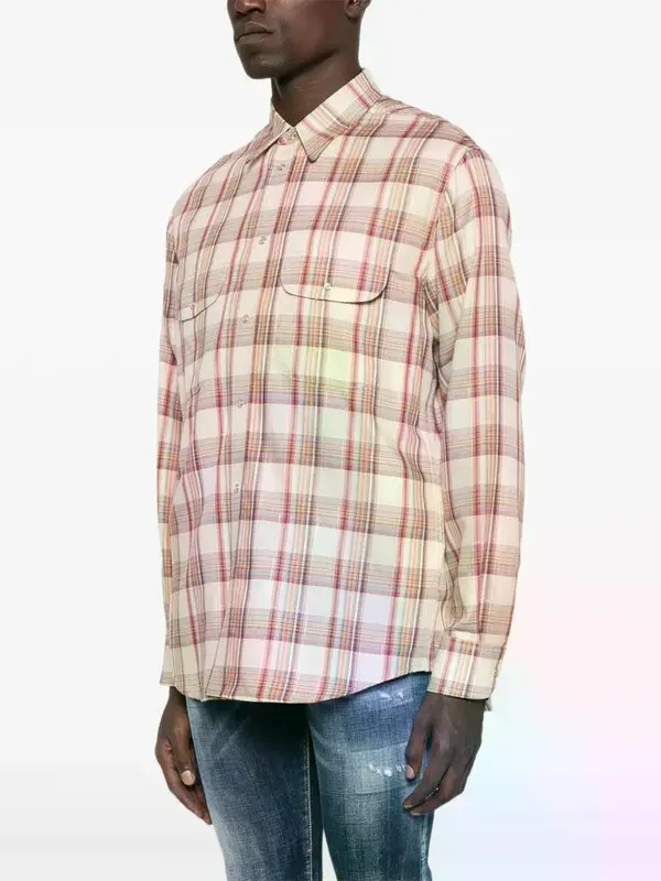 Dsquared2 Checked Pocket Shirt
