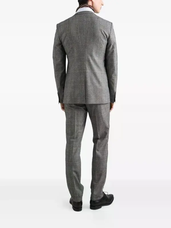 Dolce & Gabbana Check-pattern Three-piece Suit