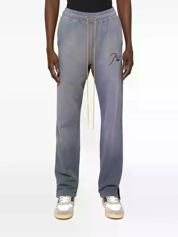 Rhude Logo-embroidered Track Pants