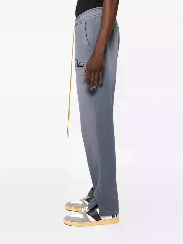 Rhude Logo-embroidered Track Pants