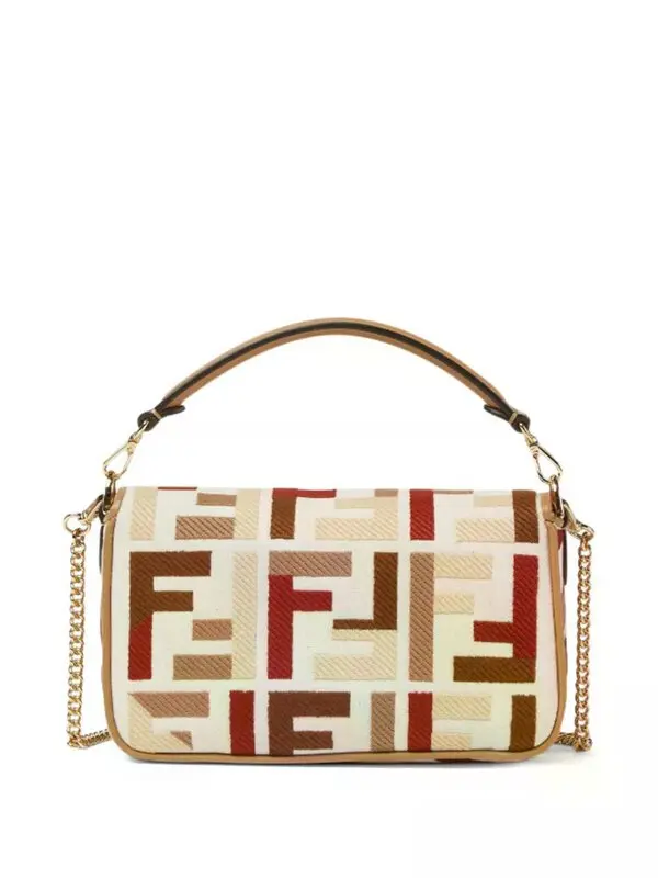 Fendi Mini Baguette Ff-motif Clutch