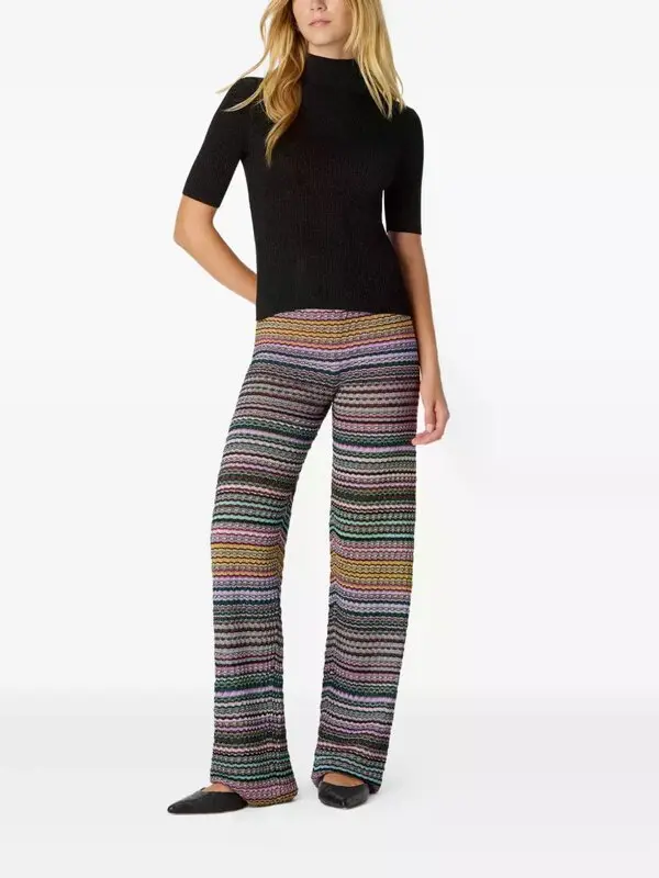 Missoni Striped Knit Trousers