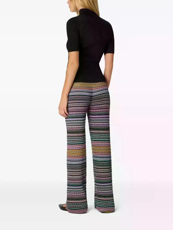 Missoni Striped Knit Trousers