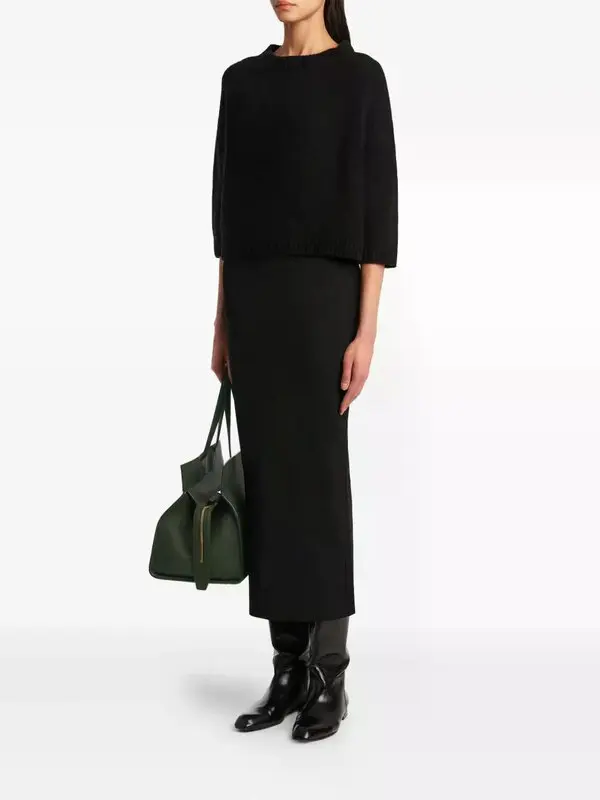 Khaite Crew-neck Cashmere Sweater