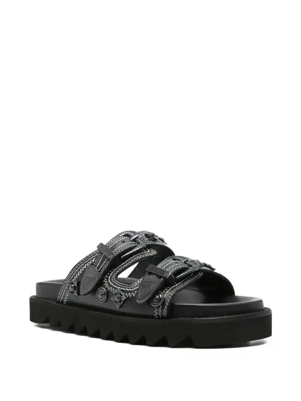 Toga Embellished-buckle Sandals