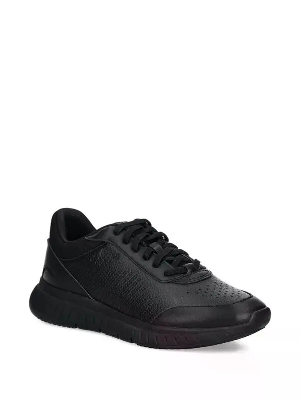 BOSS Perforated Leather Sneakers