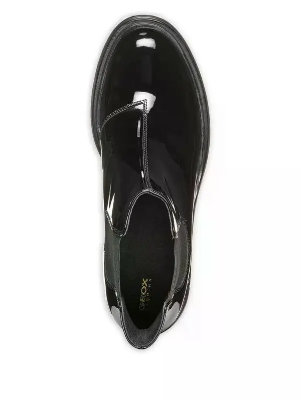Geox 60mm Patent Leather Ankle Boots