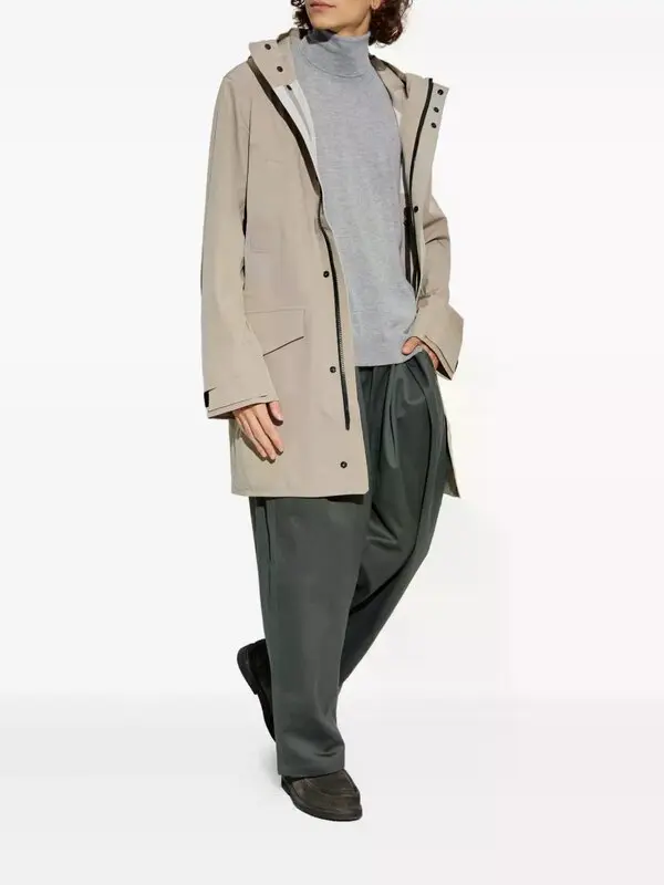 Canada Goose Logo-patch Parka Coat