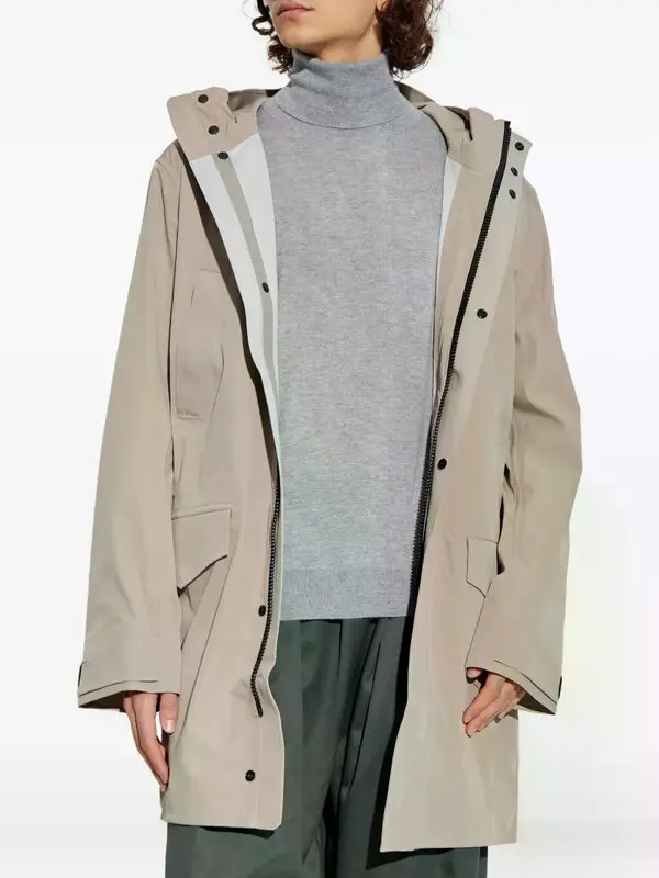 Canada Goose Logo-patch Parka Coat