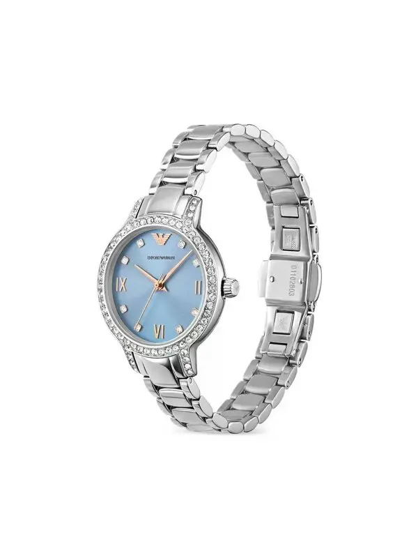 Emporio Armani Stainless Steel 32mm Watch - Blue