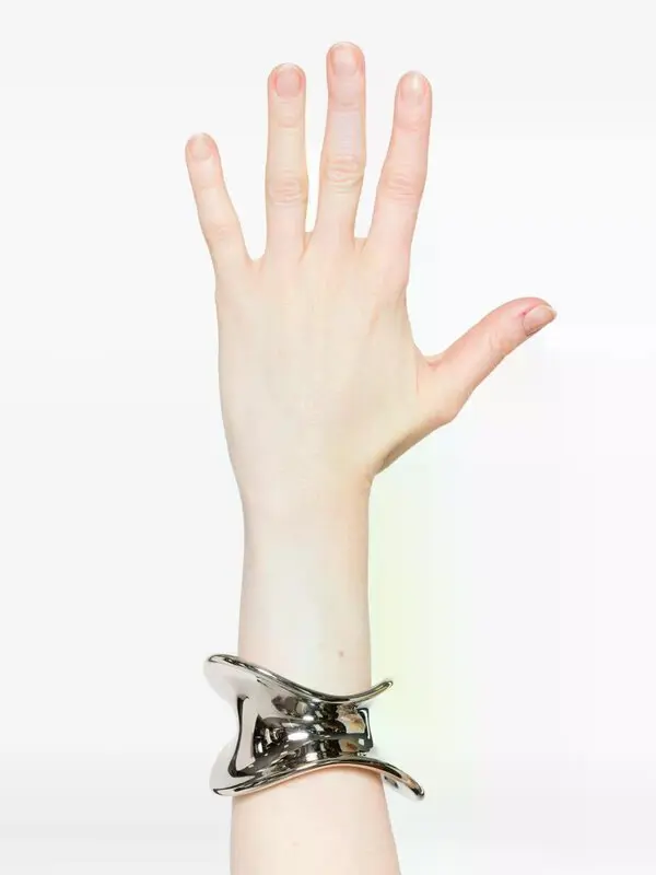 Khaite Curved Brass Bracelet