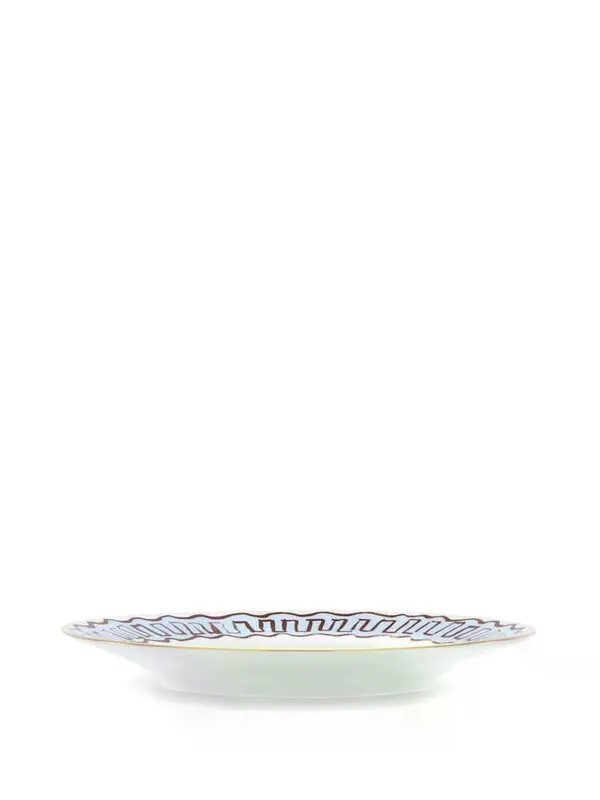 GINORI 1735 Fish-motif Border Plate