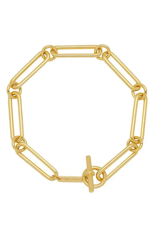 Estée Lauder Long Link T-bar Bracelet - Gold