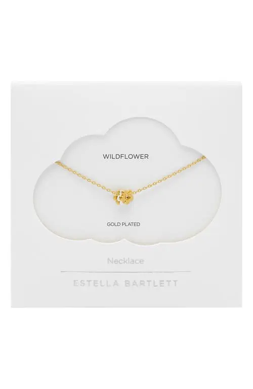 Estée Lauder Multi Flower Beaded Necklace