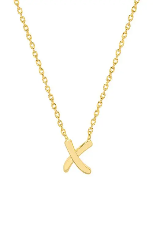 Estée Lauder Kiss Charm Necklace - Gold
