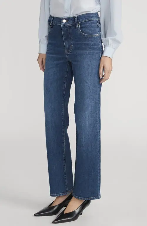 FRAME Mellow Ankle Straight Leg Jeans - Solace