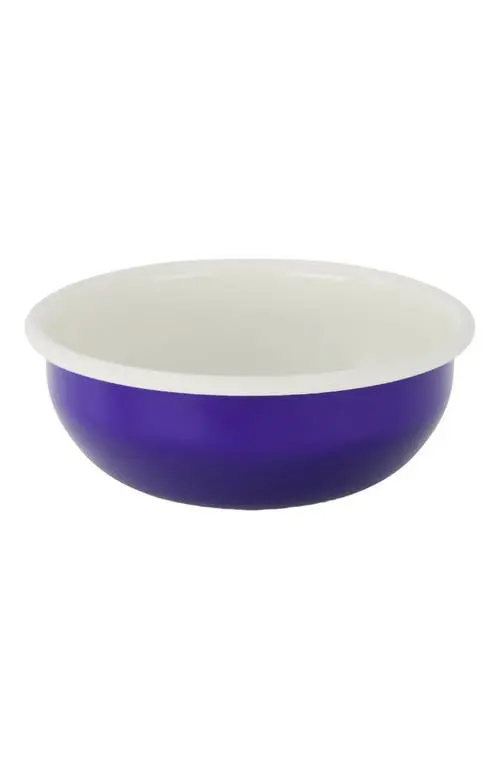 ELIFLE Two Tone Enamel Serving Bowl