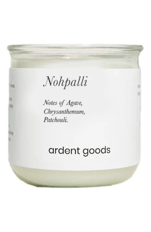 ARDENT GOODS Nohpalli Spanish Glass Candle - No Color