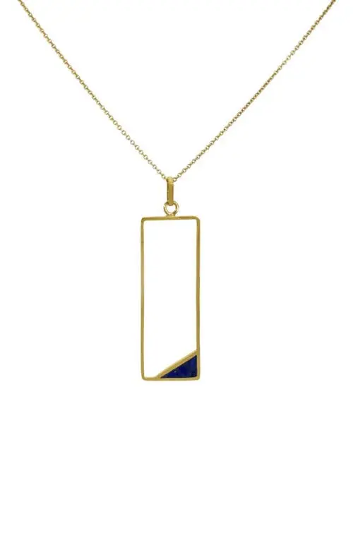 TURQUOISE MOUNTAIN Mazar Pendant - Gold