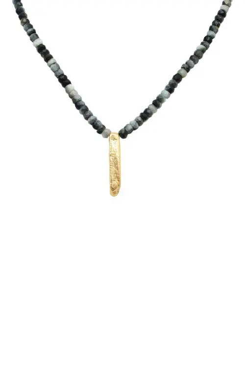 COLLECTION 1304 Organic Scepter Necklace - Gold