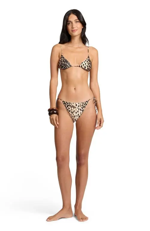 Onia Jolie Bikini Top - Tan Multi