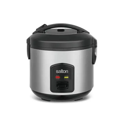 SALTON 8 Cup Rice Cooker - Black