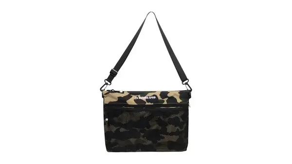 A BATHING APE 1st Camo Sacoche - Yellow