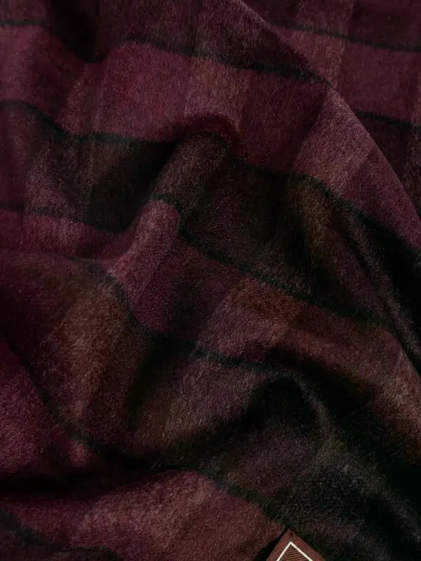 Etro Checked Wool Scarf