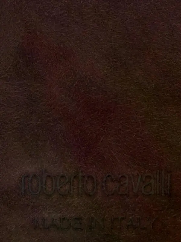 Roberto Cavalli Logo-plaque Wallet - Brown