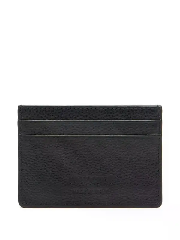 Roberto Cavalli Embossed-logo Studded Cardholder