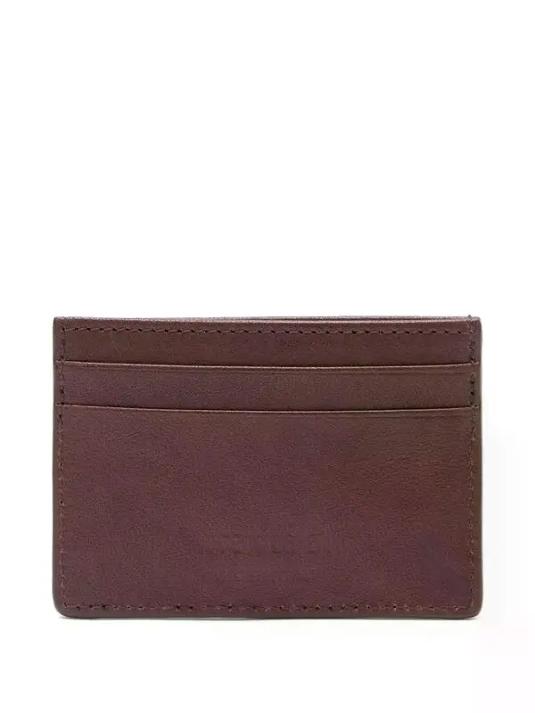 Roberto Cavalli Embossed Leather Cardholder